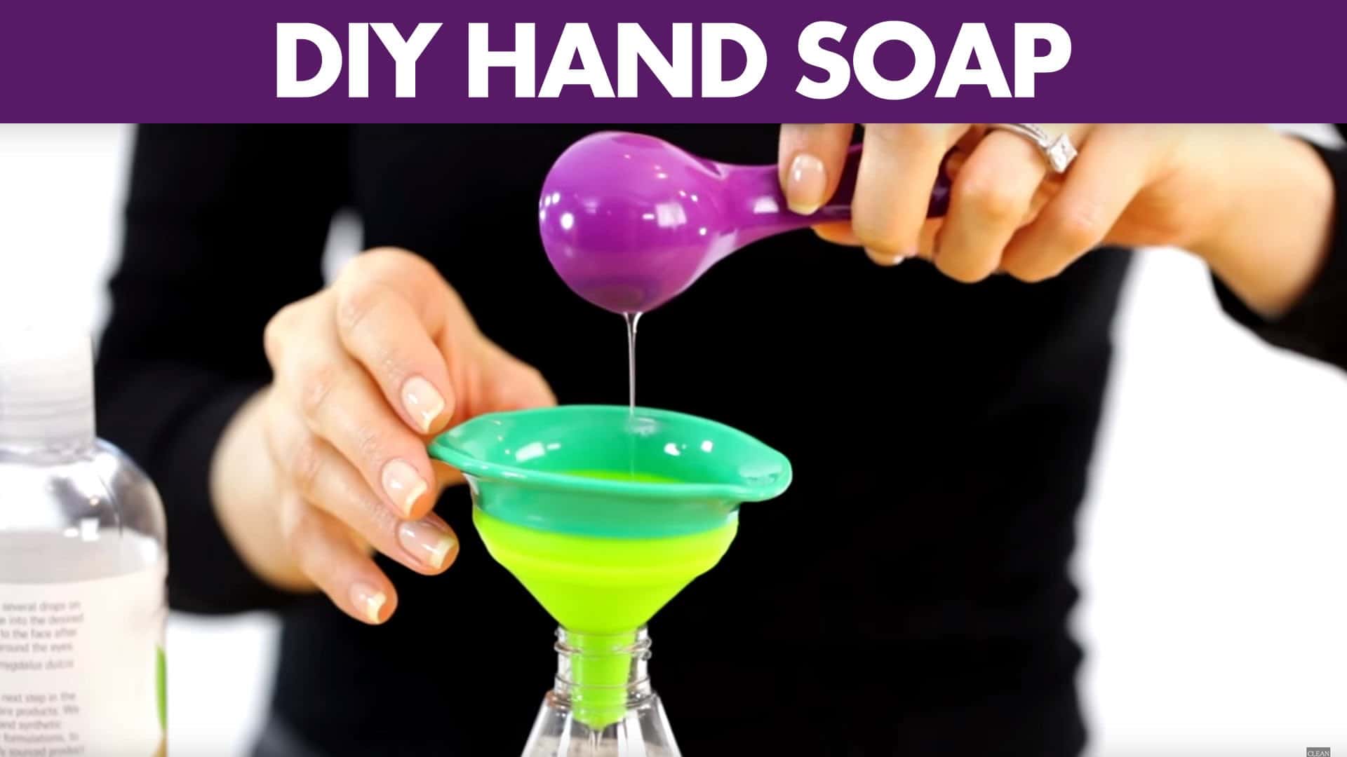 DIY Hand Soap - Day 2 - 31 Days of DIY Cleaners - Clean My Space